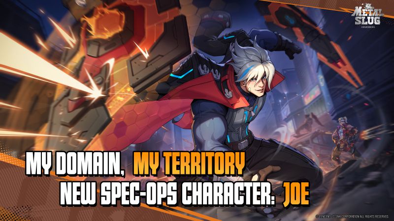 Get ready for the new Spec-Ops Character: Joe | Metal Slug: Awakening ...