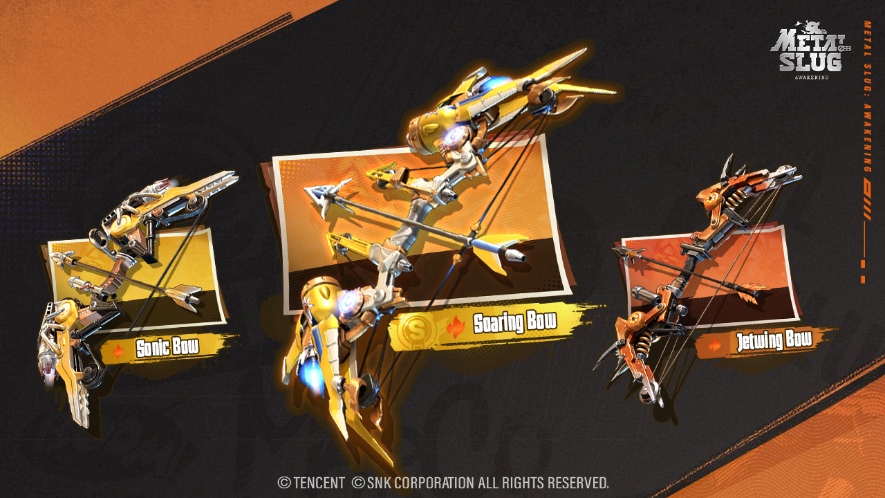 New Weapon - Bow | Metal Slug: Awakening Official Launch