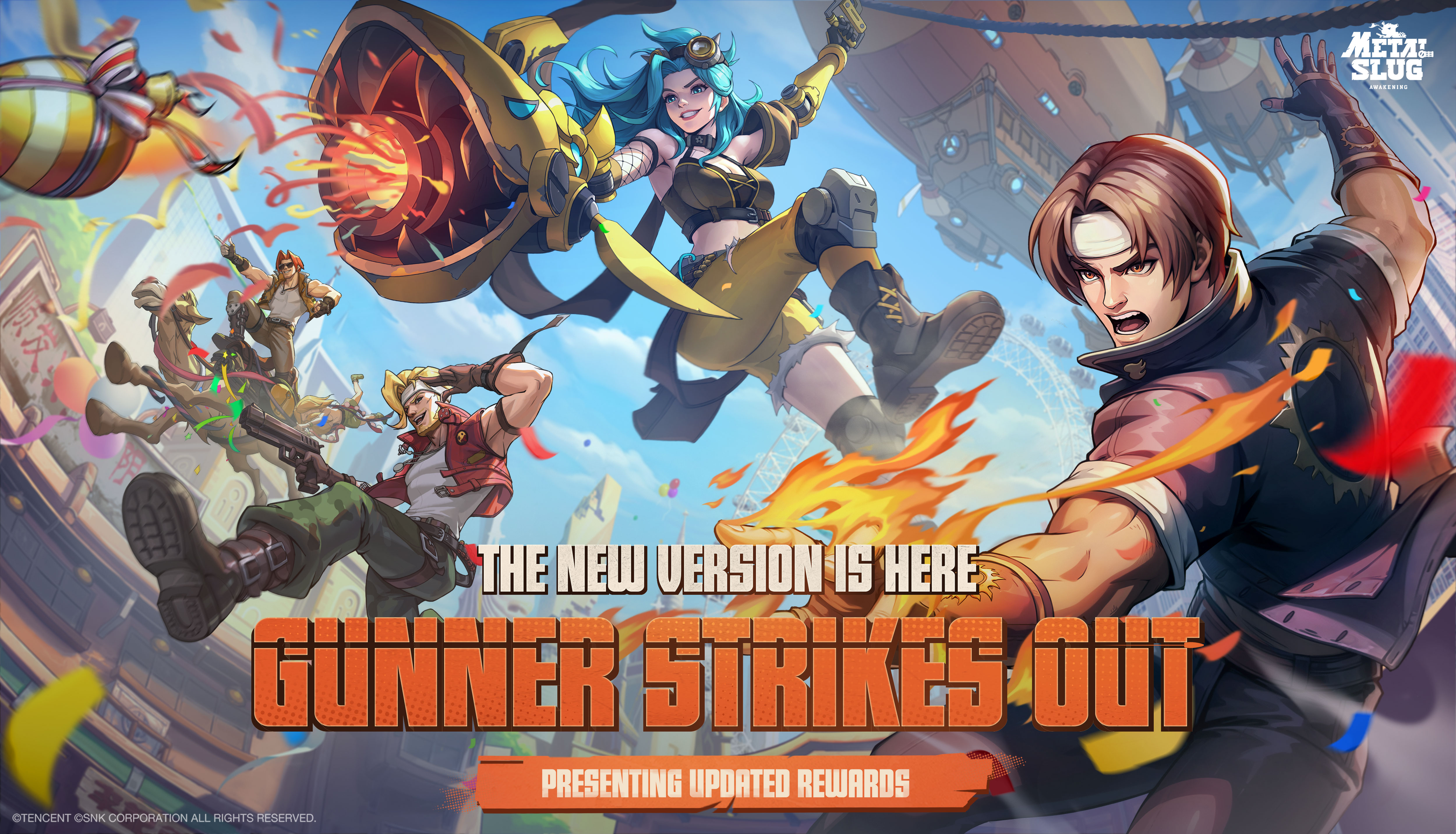 K.O. Fighters! The new version is here, presenting updated rewards ...